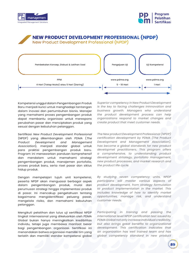 New Product Development Professional (NPDP) | PDF