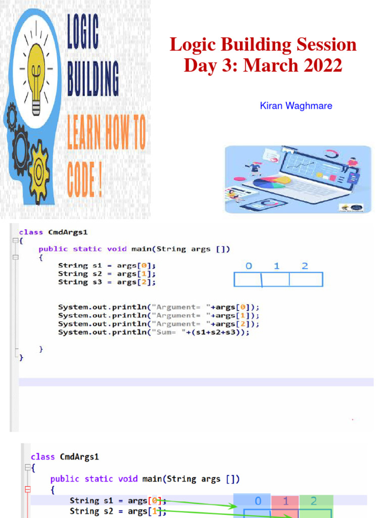 Day3 Mar22 Logic Building Session | PDF