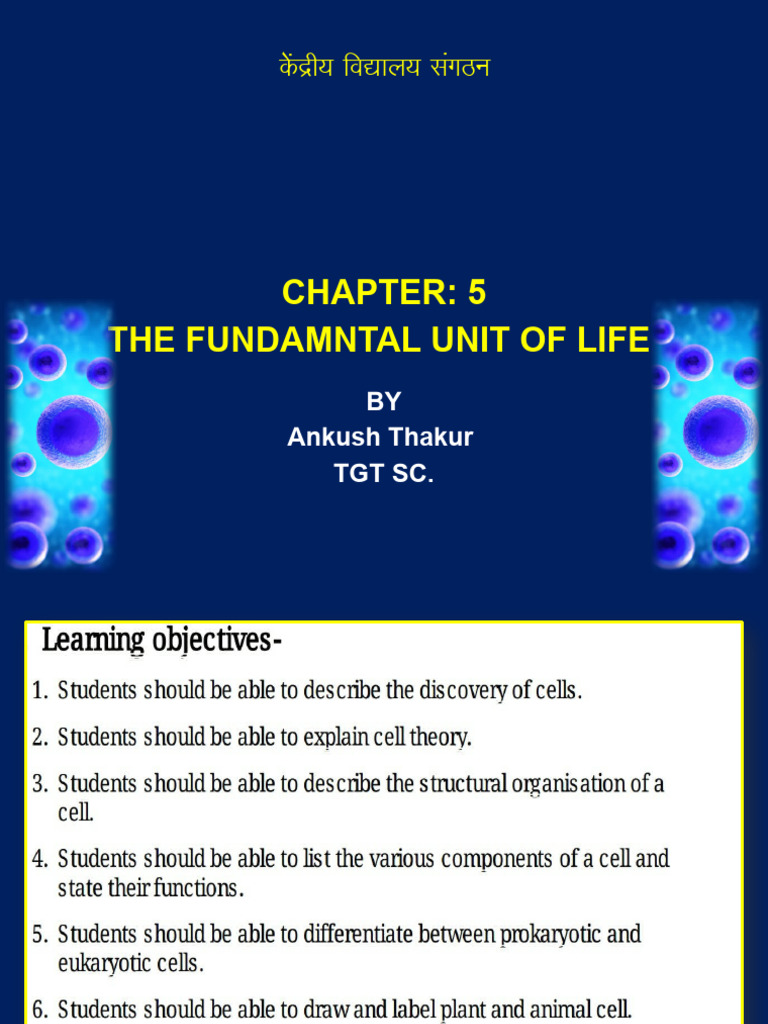 Understanding Cells: Structure & Function | PDF