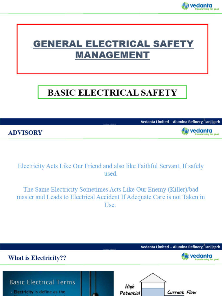 Basic Electrical Safety BP | PDF | Electric Arc | Electricity