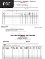 Athletics Score Sheet | PDF | Track And Field | Athletics