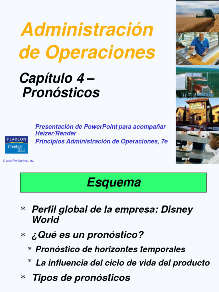 Capítulo 4 Pronósticos Heizer Render | PDF | Mínimos cuadrados | Presupuesto