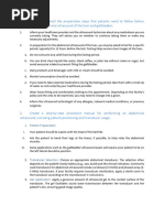 Complete Abdominal Ultrasound Protocol | PDF | Liver | Gallbladder