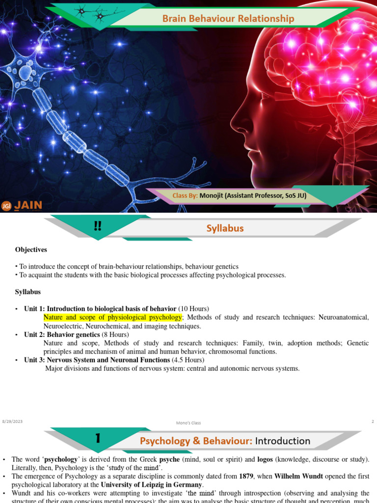 Biological Processes Module 1.1 Nature and Scope of Physiological ...