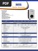 Solaryaan 1 Phase Datasheet July 22 | PDF | Alternating Current | Mains ...