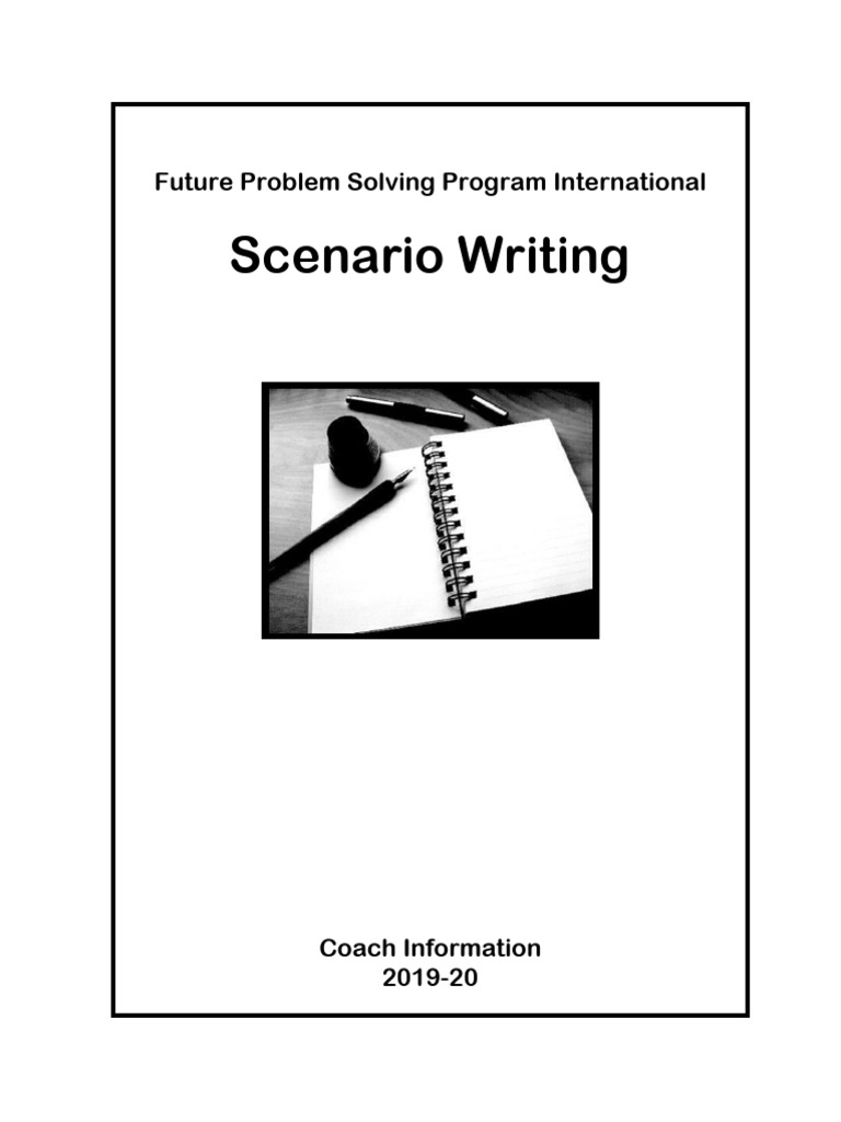 Scenario Writing Information For Coaches | PDF | Sleep | Poverty