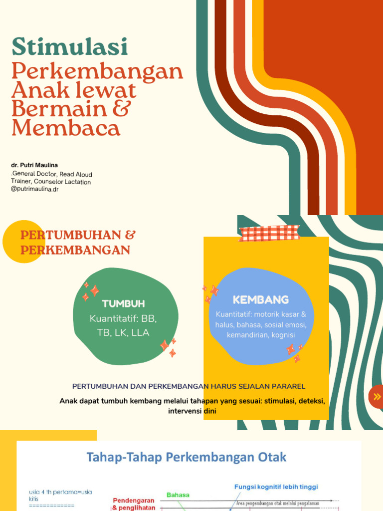 Materi 2 - Tips Seru Stimulasi Bermain Dan Membaca - Dr. Putri Maulina ...