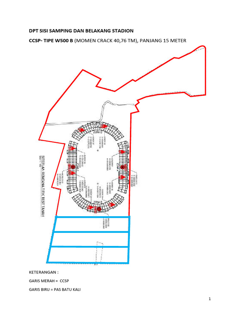 DPT Ccsp-Sisi Samping Dan Belakang Stadion | PDF