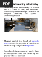 Operating Guide for DSC 250 | PDF | Differential Scanning Calorimetry ...
