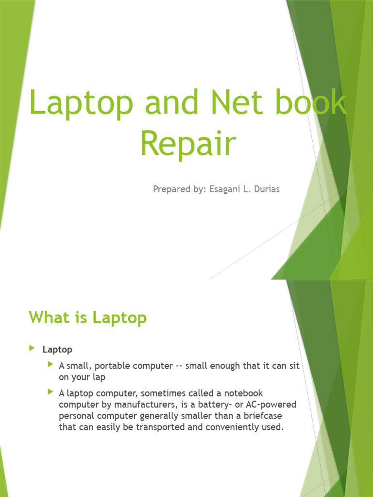 Laptop Repair Guide and Tips | PDF | Laptop | Microcomputers