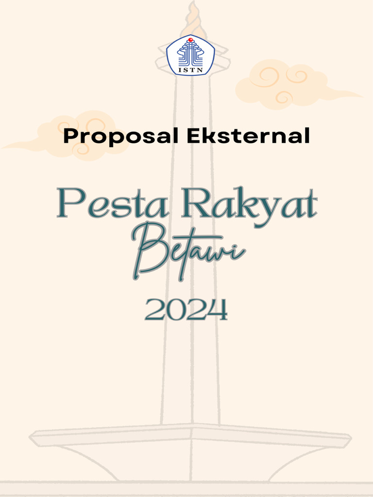 Proposal Pesta Rakyat Betawi | PDF