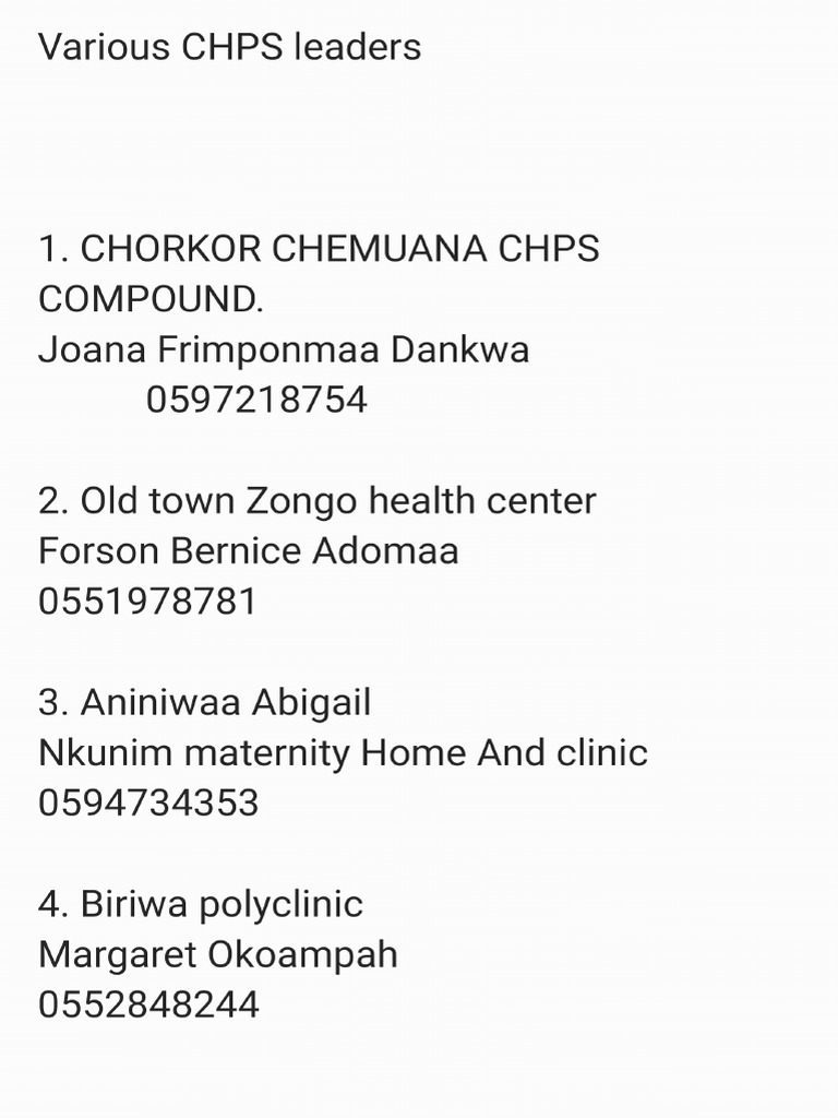 CHPS PDF | PDF