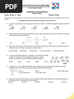 Matemáticas y Olimpiadas - 5to de Primaria Conamat 2013 Lima | PDF | División (Matemáticas ...