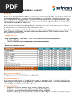 FNB Funeral Insurance Plan Terms | PDF | Insurance | Life Insurance