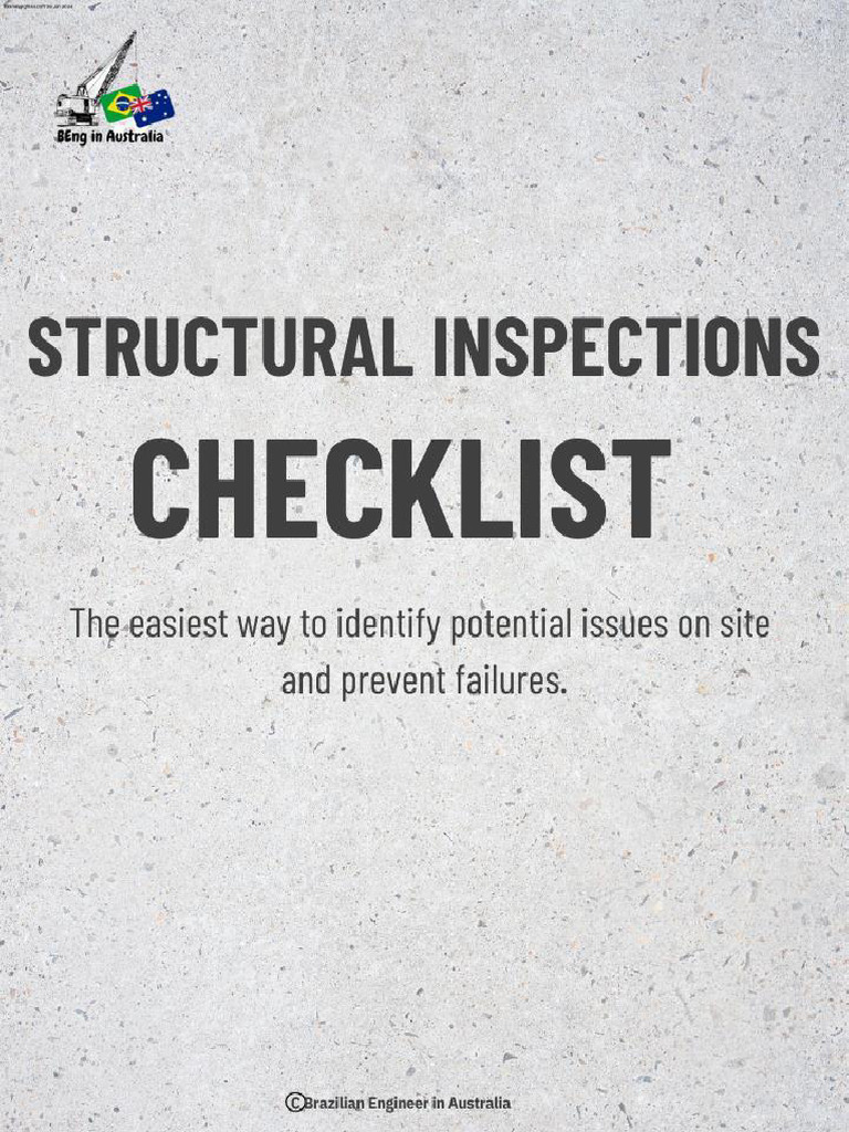 Inspections Checklist FINAL | PDF | Framing (Construction) | Deep ...