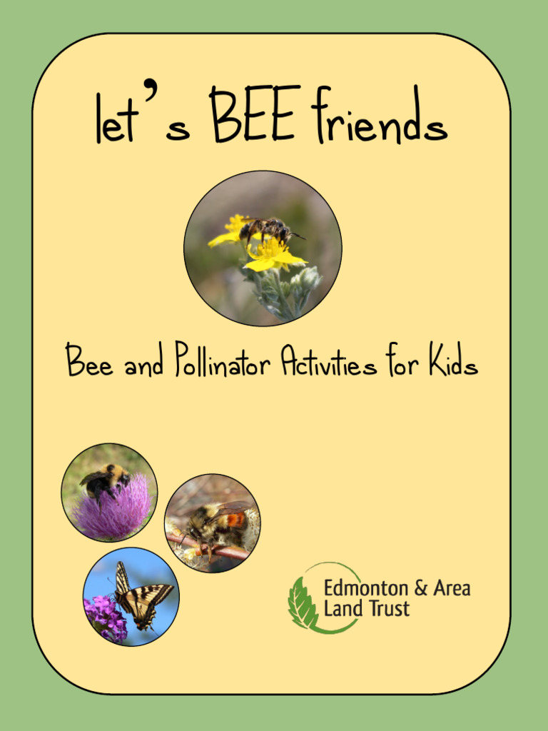 Bee and Pollinator Activities For Kids | PDF | Bees | Flowers