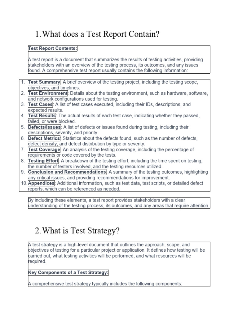 Manual Testing Q&A For Interview | PDF | Software Testing | Databases Manual Testing Q&A For Interview | PDF | Software Testing | Databases
