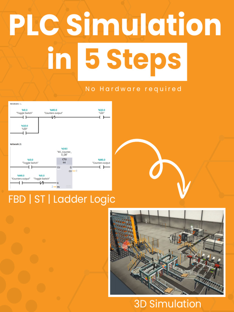 PLC Program 3D Simulation | PDF | Computers