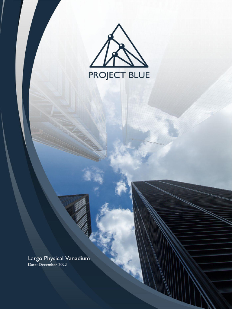 Vanadium Price Trends and Project Blue | PDF | Inflation | Iron Ore