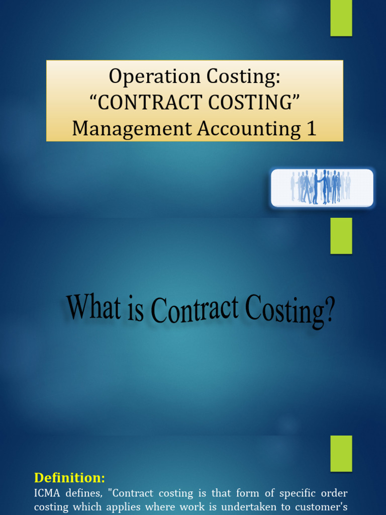 Contract Costing | PDF | Expense | Debits And Credits