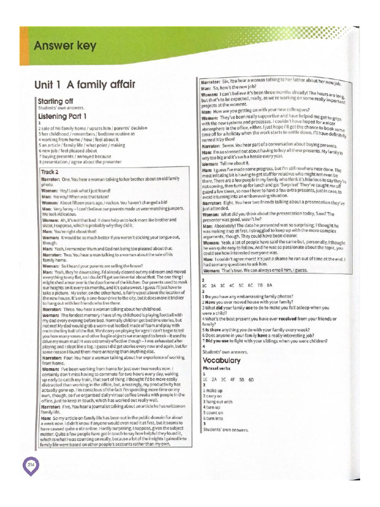 Unit 1 HW Transcript | PDF