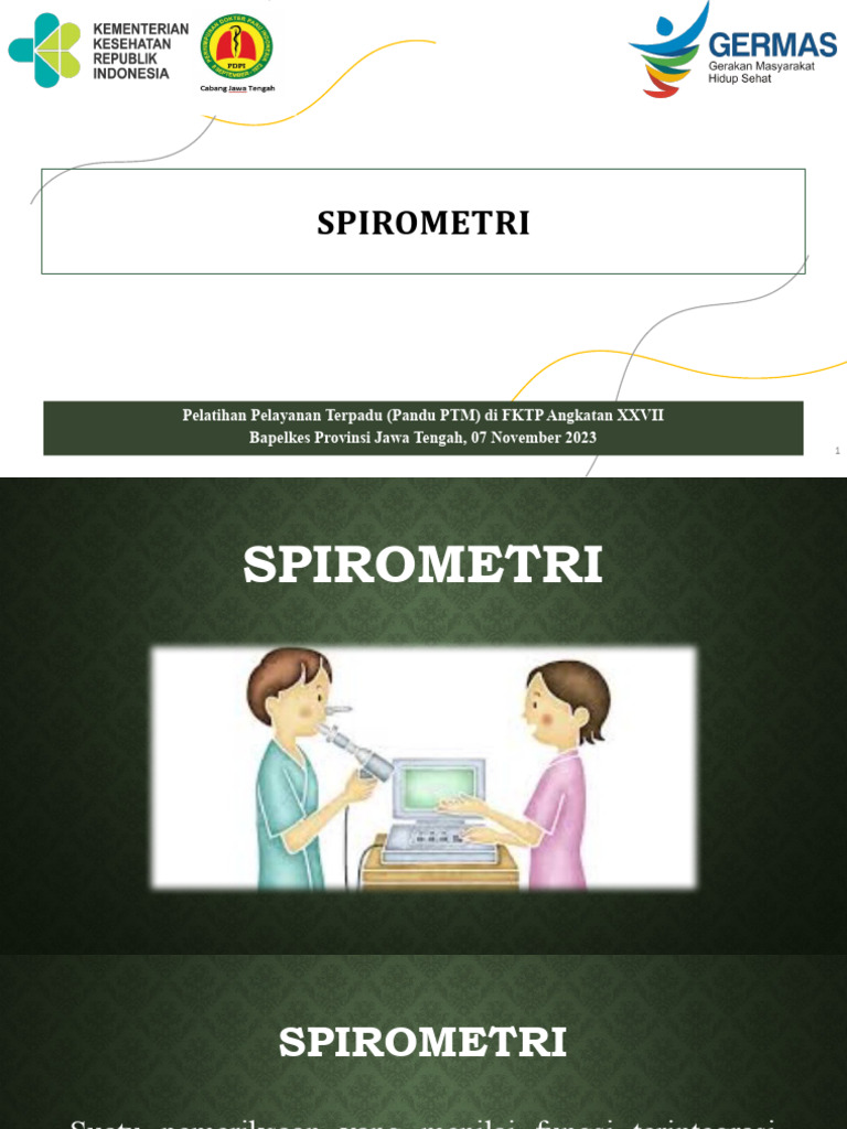 Spirometri Pelatihan | PDF