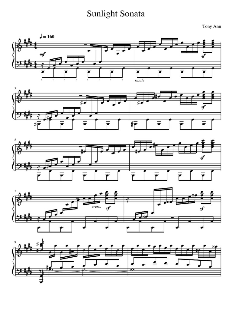 Sunlight Sonata | PDF