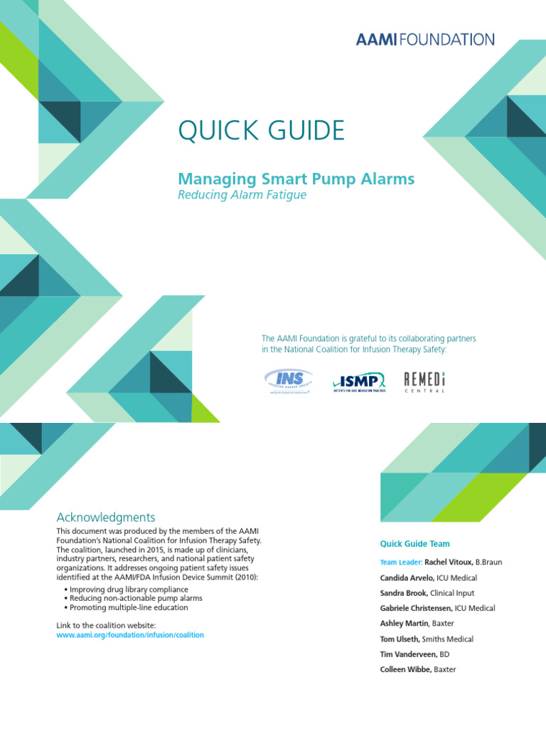 infusion-therapy-quick-guide4 | PDF | Patient Safety | Intravenous Therapy