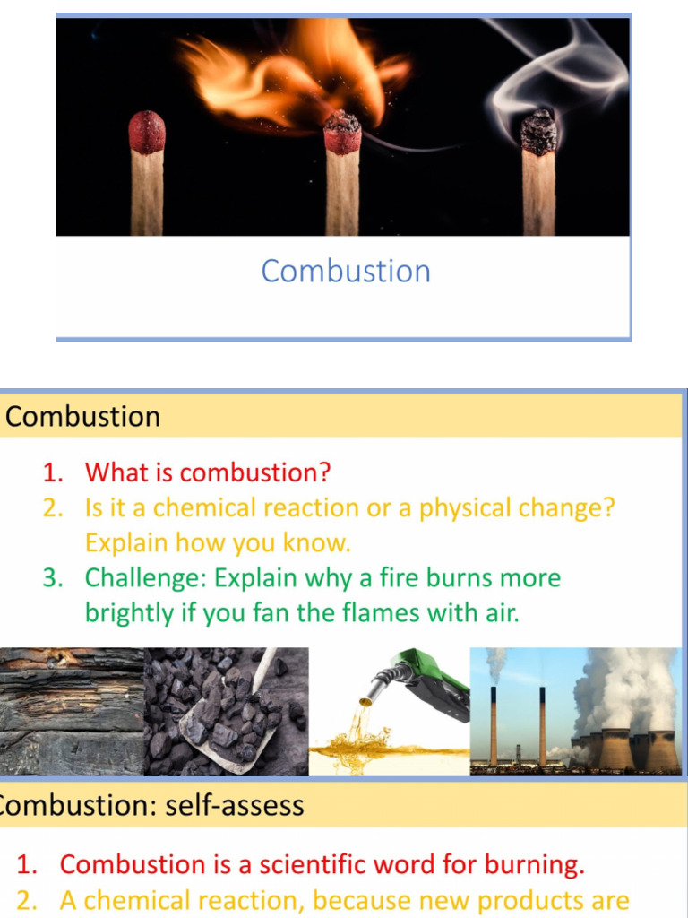 Combustion 2 | PDF | Combustion | Hydrocarbons