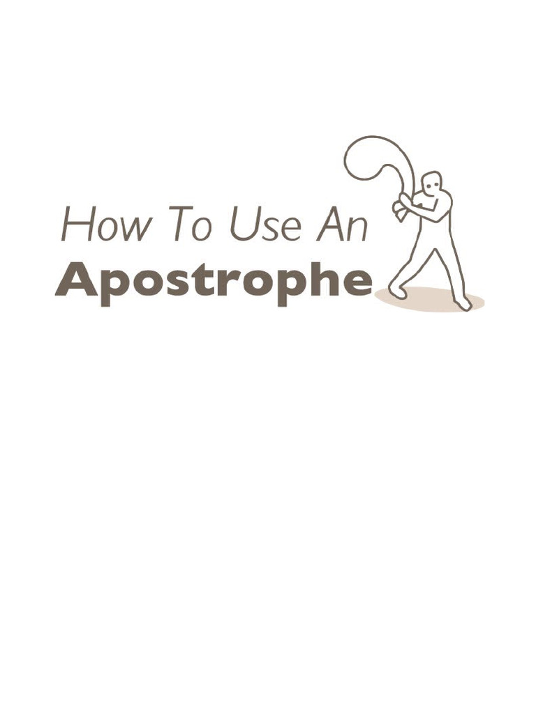 Apostroph | PDF