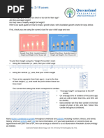 Pediatric Growth Chart Interpretation Guide | PDF | Puberty | Percentile