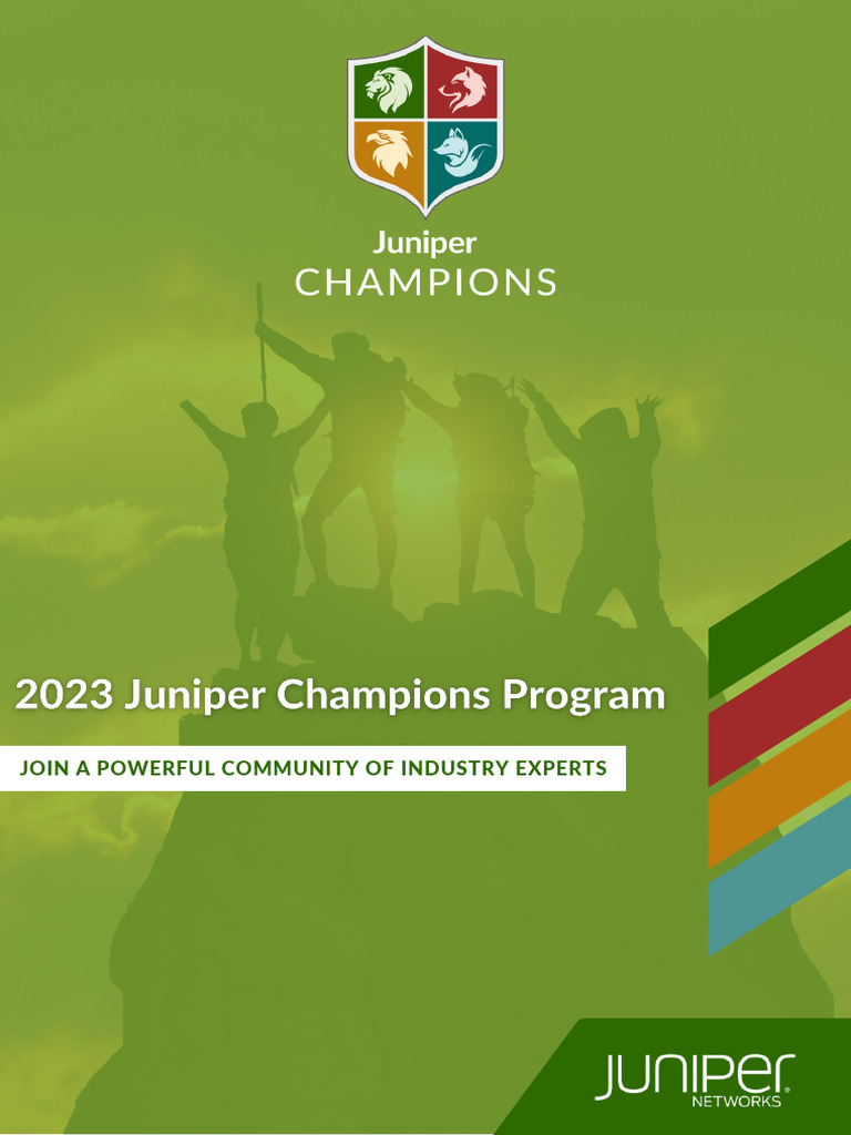 2023 Juniper Champions Program 01-09-2022 | PDF | Juniper Networks | Loyalty Program