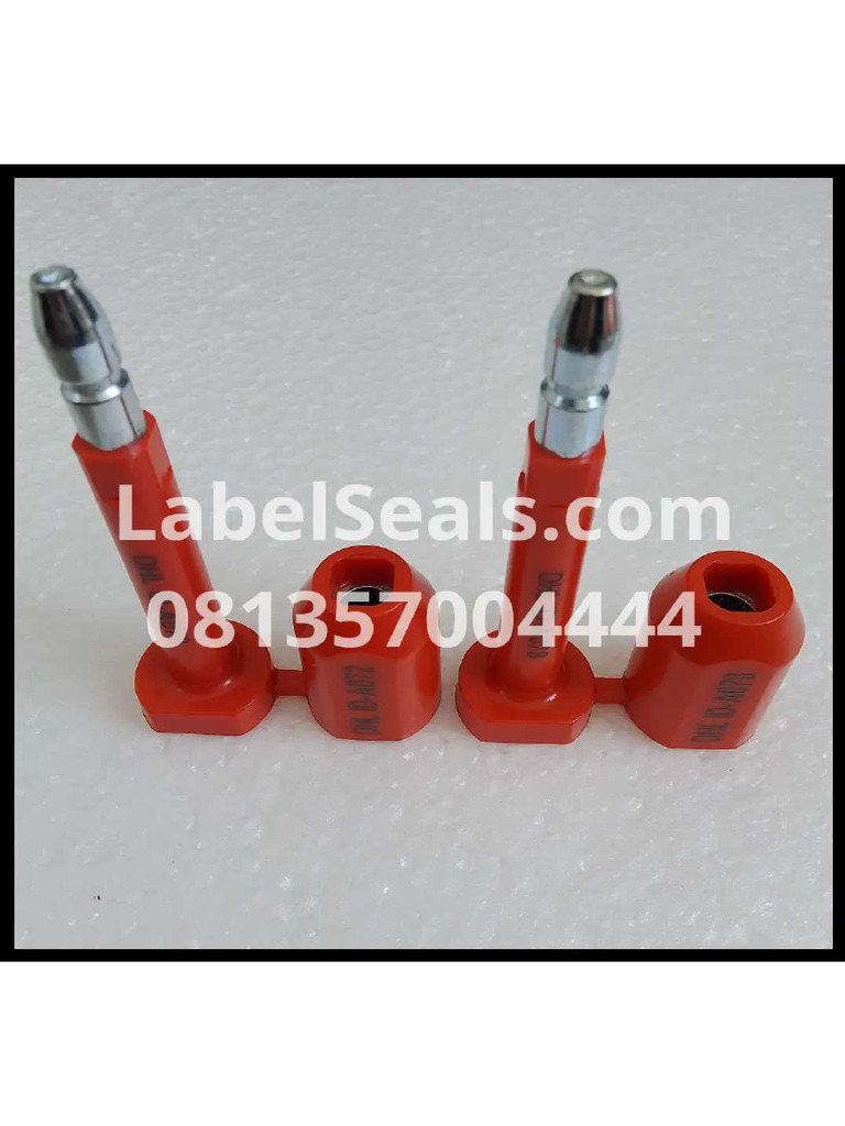 Segel Kontainer, Segel Tarik | PDF