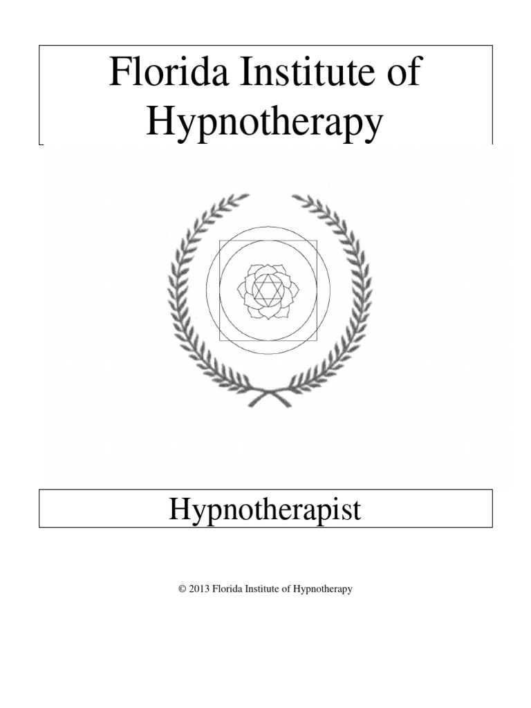 Program Hypnotherapist Training Manual Merged | PDF | Hypnotherapy ...