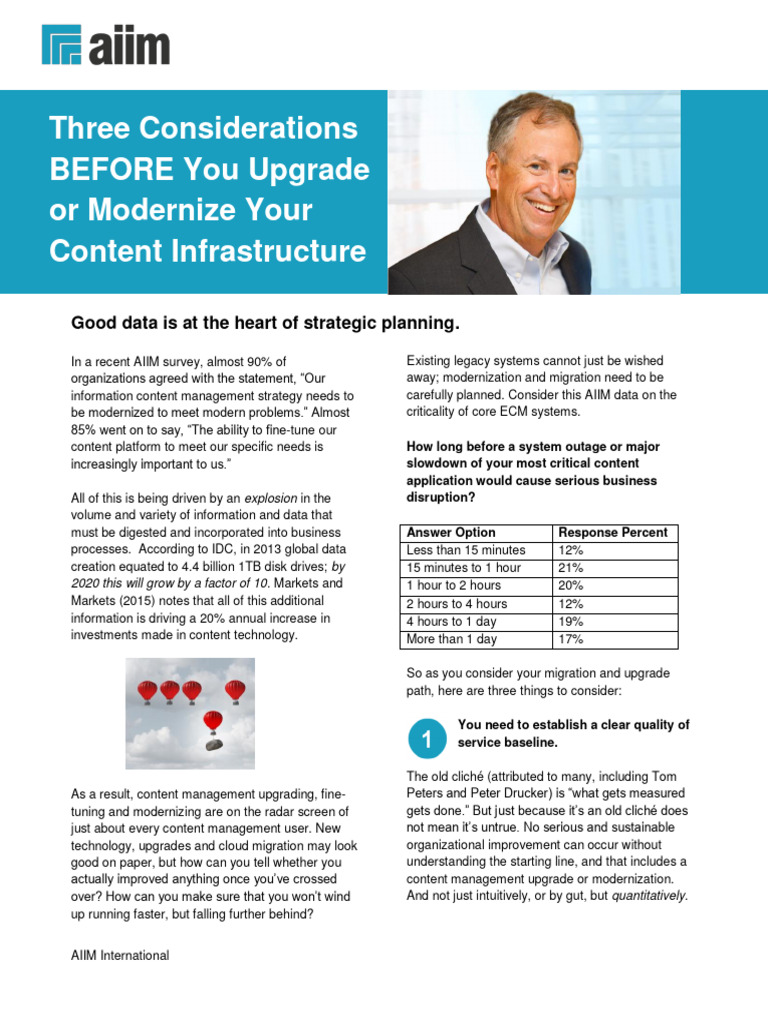 Final - Tip Sheet - Three Considerations BEFORE You Upgrade or ... Final - Tip Sheet - Three Considerations BEFORE You Upgrade or ...