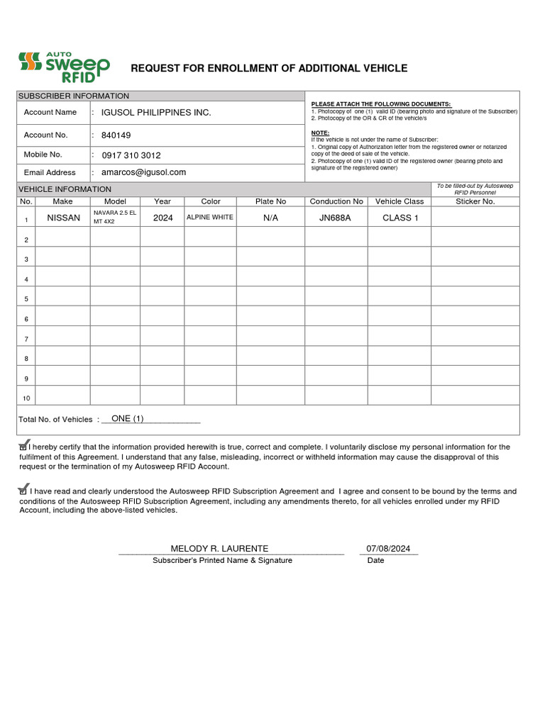 Autosweep Mel | PDF