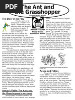 The Ant and the Grasshopper Fable | PDF