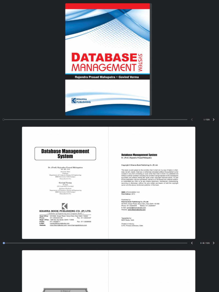 Dbms Rp Mahapatra Pdf
