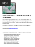 Introduction To Neural Networks Using MATLAB | PDF