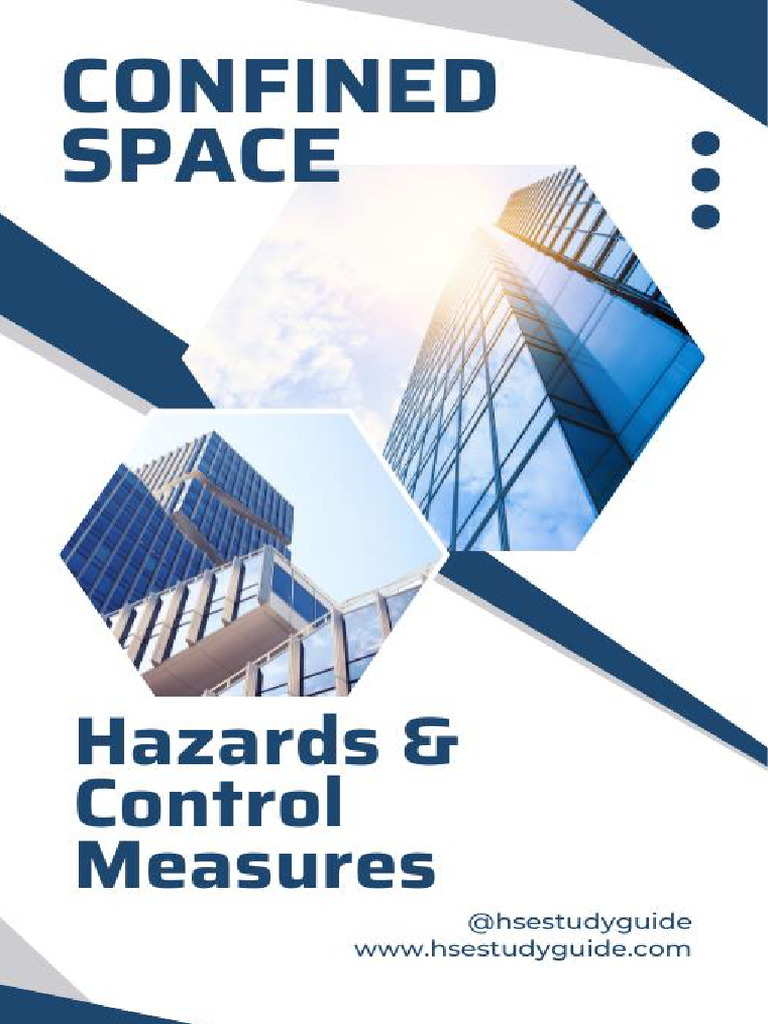 Confined Space Safety: Hazards & Controls | PDF | Hazards | Safety