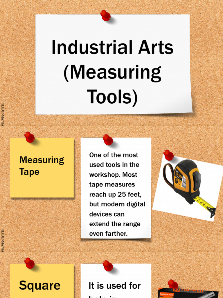 Industrial Arts (Measuring Tools) | PDF | Tools | Cutting Tools