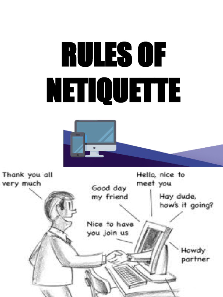 Lesson 11 Rules of Netiquette | Download Free PDF | Malware | Computer Virus
