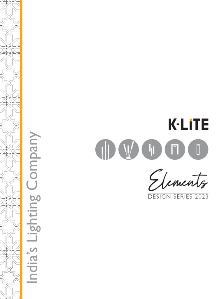 Elements Design Series 2023 - Stix | PDF | Light Emitting Diode | Lighting