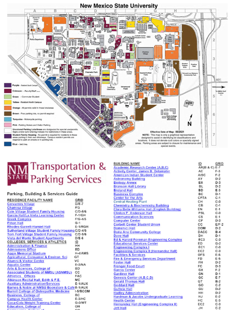 Campus Map 2022 withBldgGuide-rotated-1 | PDF