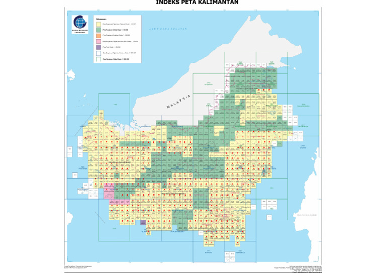 Peta Indeks RBI Kalimantan-2017 HIG | PDF