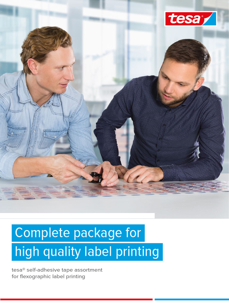 Complete Package For High Quality Label Printing | PDF | Materials ...