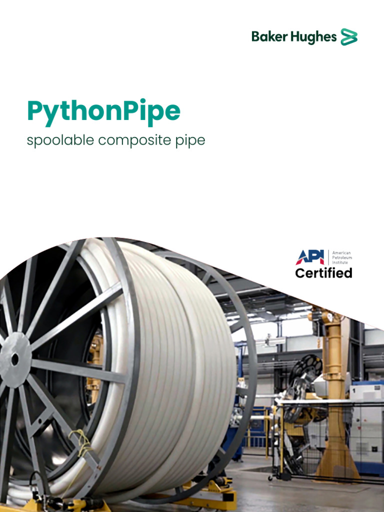 PythonPipe Spoolable Composite Solutions | PDF | Pipe (Fluid Conveyance ...