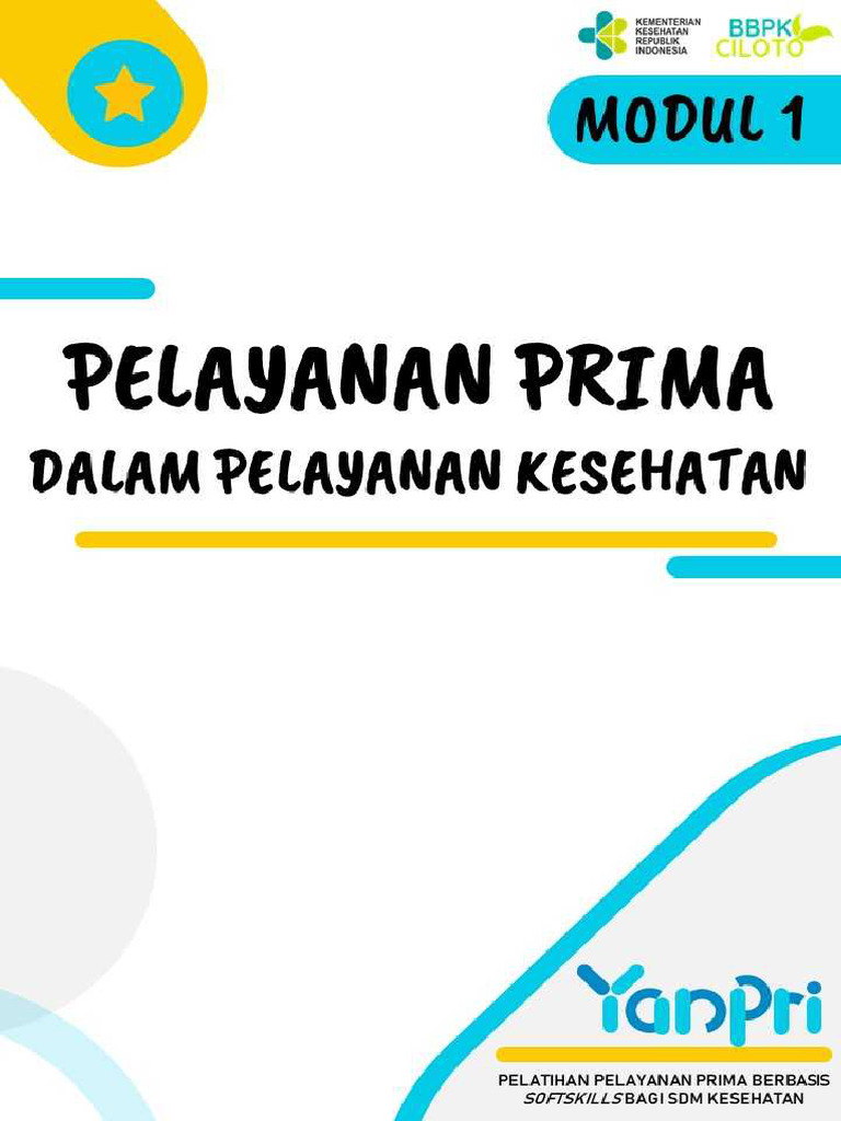 Modul 1 Pelayanan Prima | PDF
