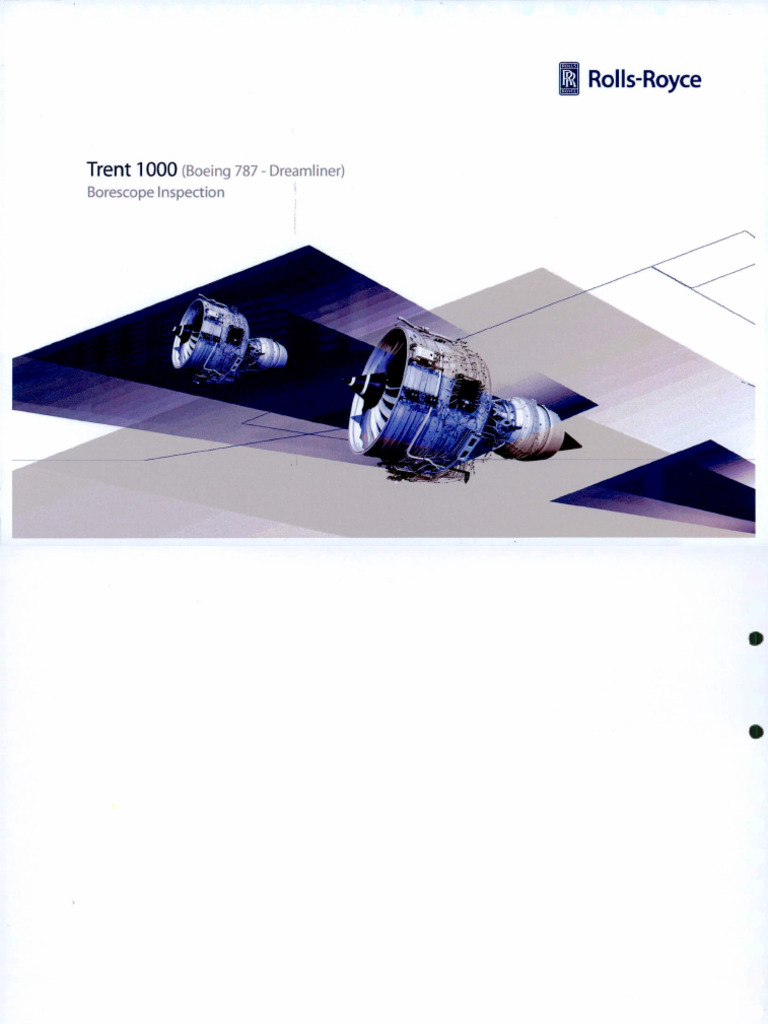 Trent 1000 Borescope Inspection | Download Free PDF | Bearing ...