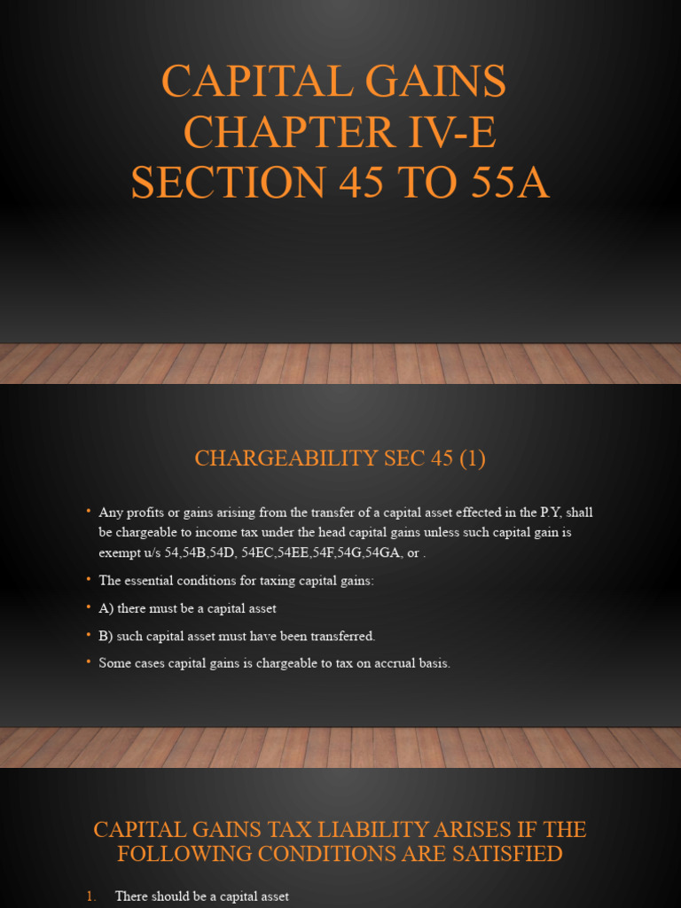 Capital Gains | PDF | Capital Gains Tax | Capital Gain